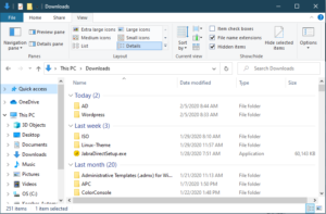 Wie Sie das Layout des Downloads-Ordners ab Windows 10 1903 korrigieren – Linuxpeter Softwareblog